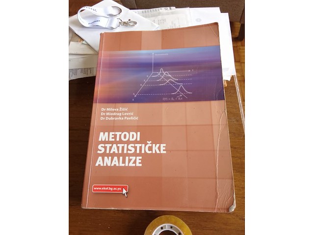 Žižić i drugi: METODI STATISTIČKE ANALIZE