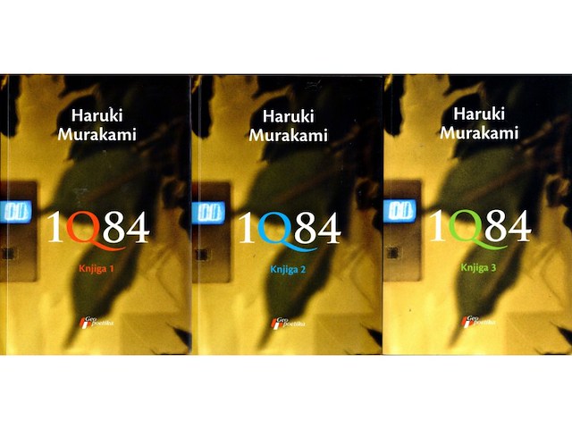 Haruki Murakami - 1Q84 (1-3, komplet)