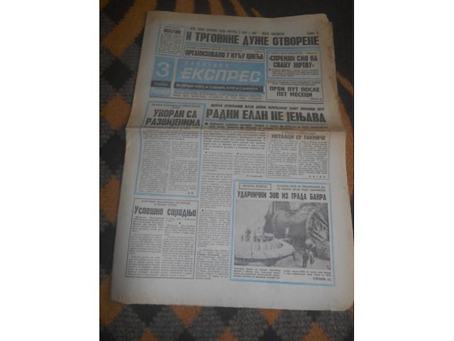 Politika ekspres broj 5817, 8 dana nakon Titove sahrane
