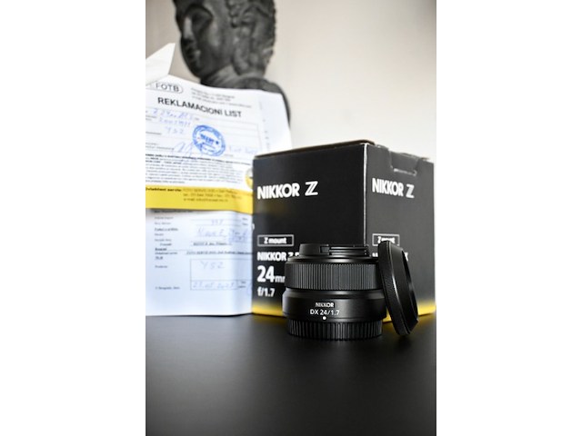 Objektiv Nikon Nikkor Z 24mm f1.7 DX