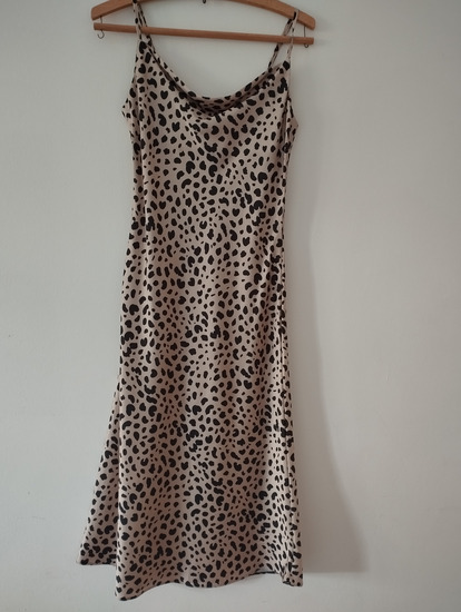 Saten slip haljina