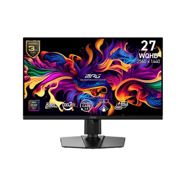 MSI 27 inča MPG 271QR QD-OLED X50 2560 x 1440 500 Hz monitor