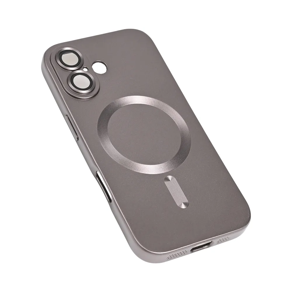 Maska Magsafe Chrome za iPhone 17 6.3 siva