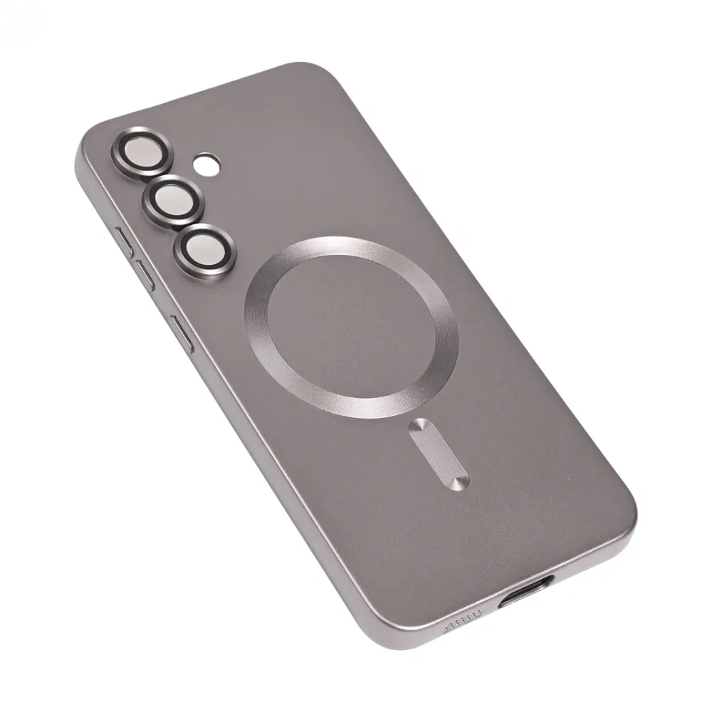 Maska Magsafe Chrome za Samsung S731B Galaxy S25 FE siva