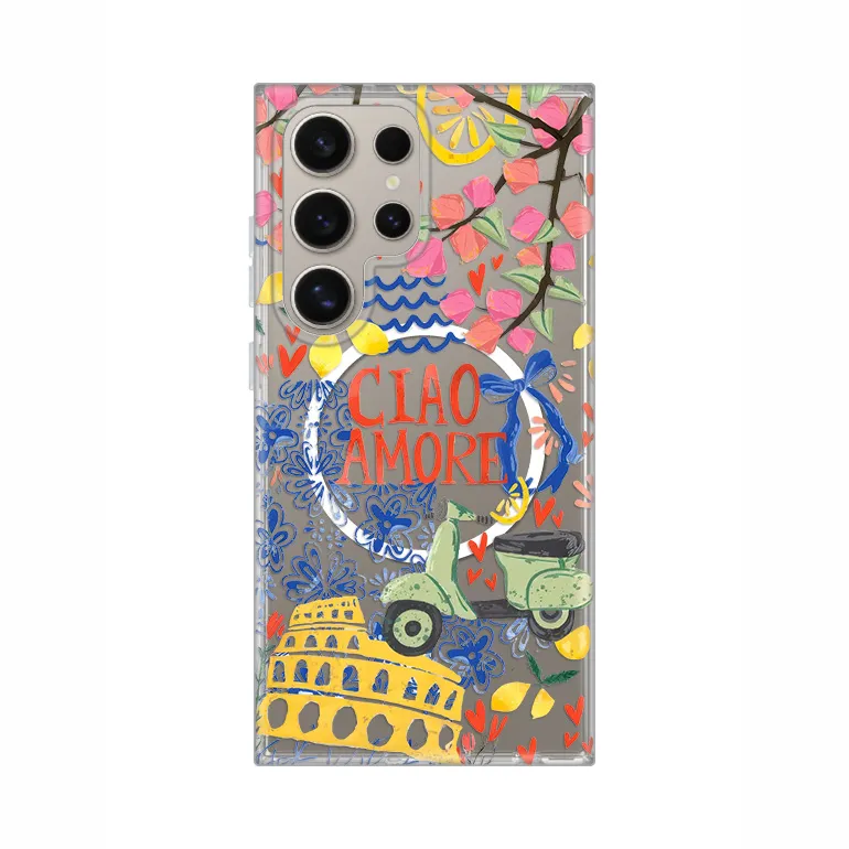 Maska Print Magsafe za Samsung S928B Galaxy S24 Ultra Ciao Amore