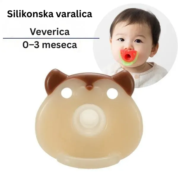 Richell anatomska varalica Veverica 0–3 meseca