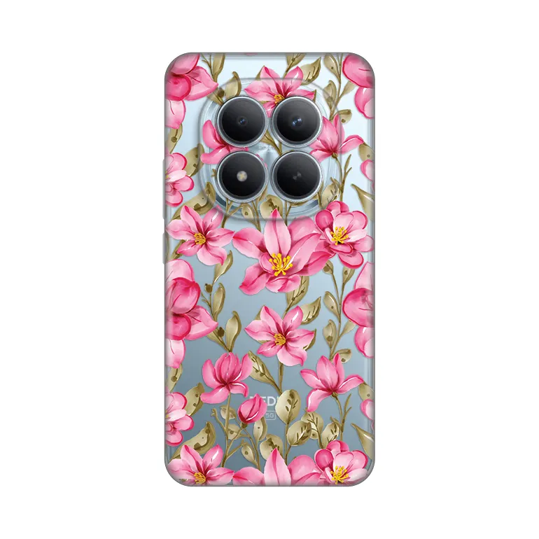 Maska Silikonska Print za Xiaomi Redmi Note 15 Pro Plus 5G Magnolia