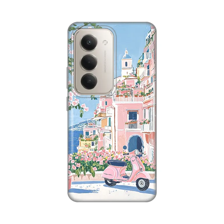 Maska Silikonska Print za Xiaomi Redmi 15 4G Pink Italy