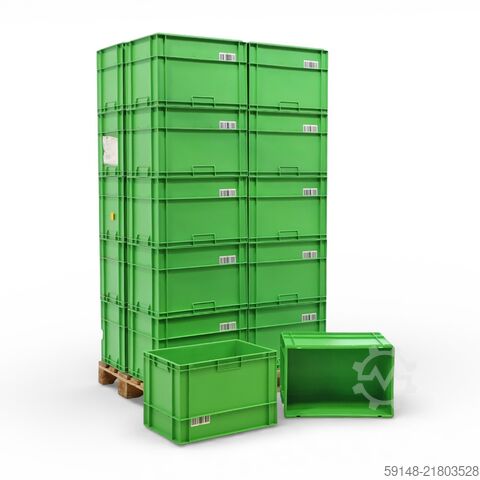 Polovni Euro kontejneri, sve strane zatvorene, dužina: 600 mm, širina: 400 mm, visina: 400 mm. Zapre
Kruizinga 98-607GB-PAL