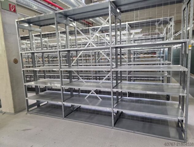 Modularna polica
FX Rauscher 2.500 x 1.220 x 400 mm 25 Felder Fachbodenregal - 6 Ebenen