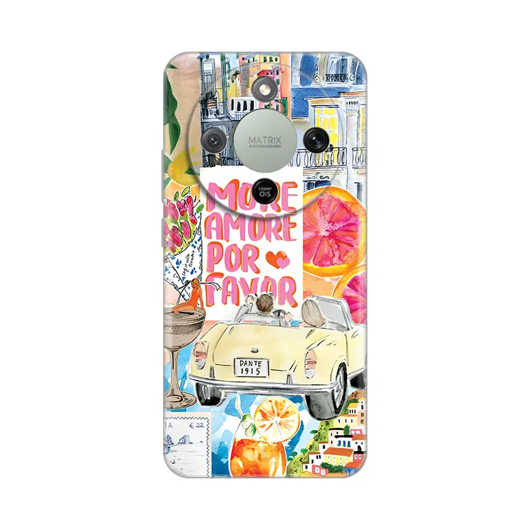Maska Silikonska Print za Honor Magic 8 Lite More Amore