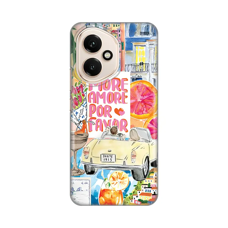 Maska Silikonska Print za Honor 400 More Amore