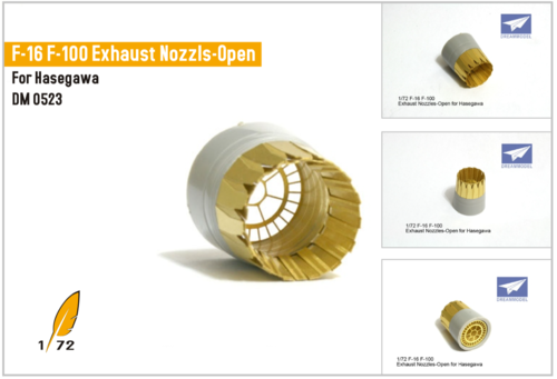 Dream Model DM0523 F100 Exhaust nozzle for F-16
