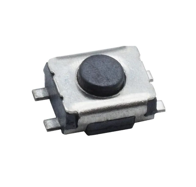 SMD Taster 3x4x2mm za Auto Ključeve i Daljinske Upravljače (2 pina)
