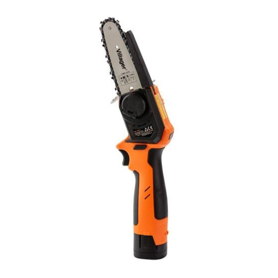 Testera za grane Akku Villager BVS 1 PRIME, 082448, 107mm, 14,4V Li-Ion, 2,5Ah, Boja narandžsto crna