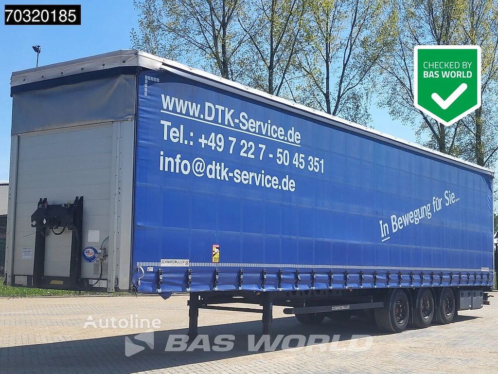 Schwarzmüller Mega 3 axles Mega poluprikolica sa kliznom ceradom
