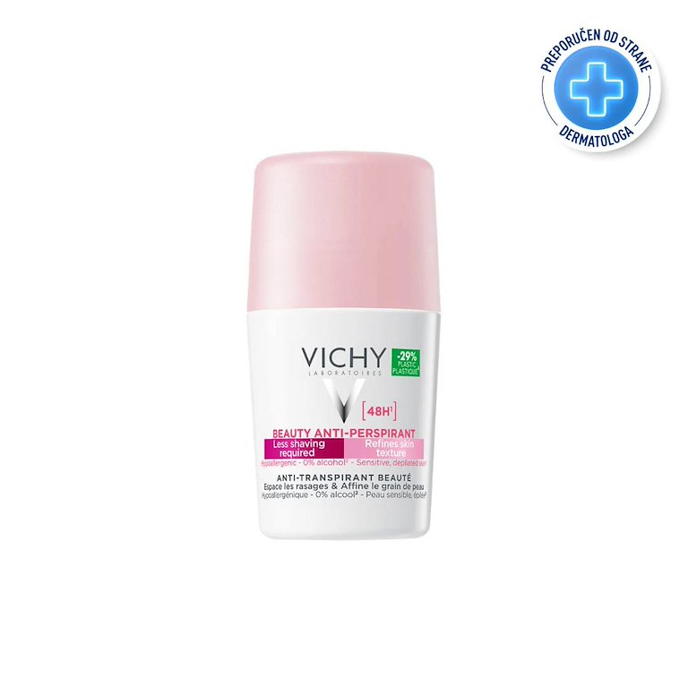 VICHY DÉODORANT Roll On BEAUTY Antiperspirant 48h 50 mL