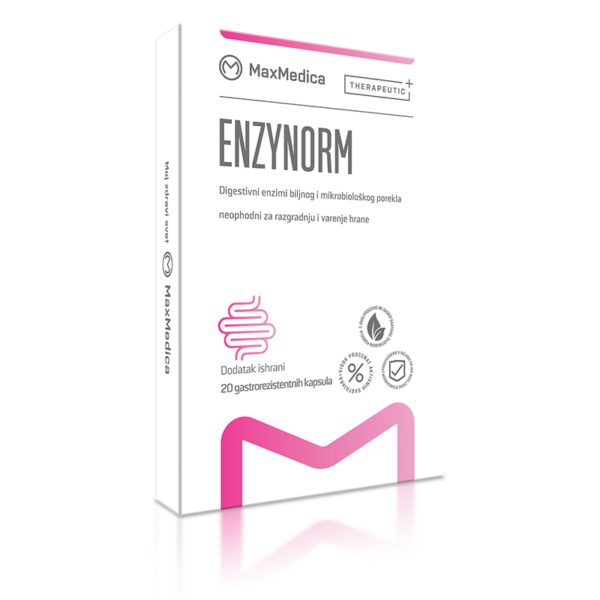 MaxMedica Enzynorm 20 gastrorezistentnih kapsula