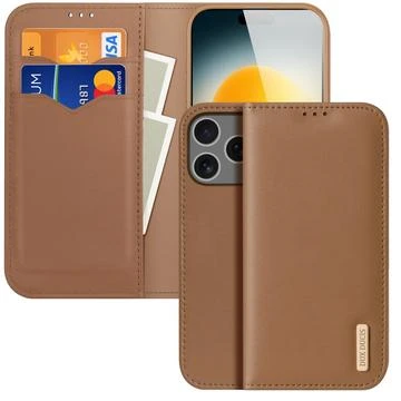 IPHONE 17 PRO MAX DUX DUCIS HIVO KOŽNA MASKA-NOVČANIK
