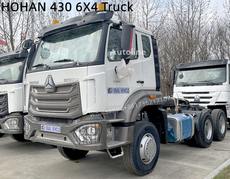 Howo HOHAN 430 6X4 Tractor Trucks for Sale in Angola tegljač
