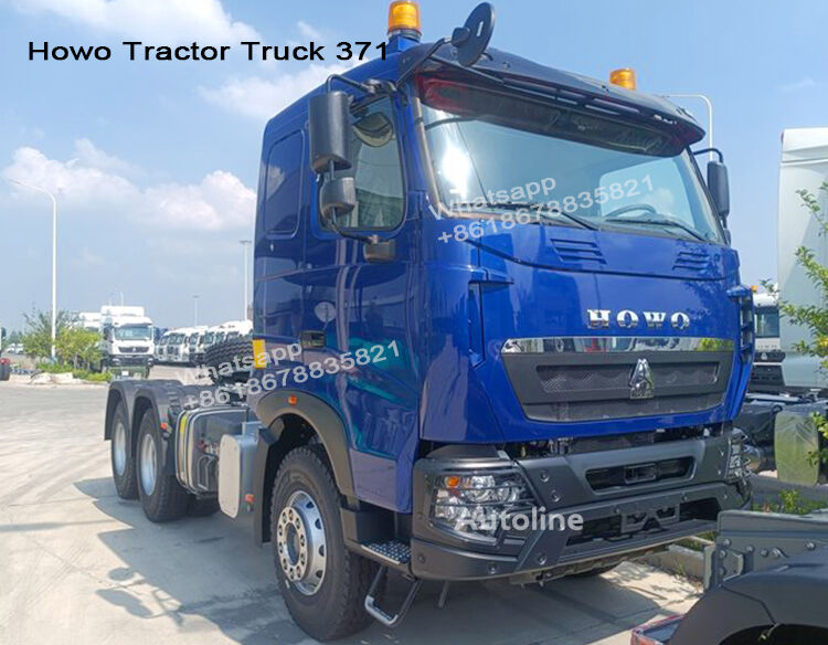 Novi Howo Sino Truck Howo 10 Wheels Tractor Head 371 tegljač