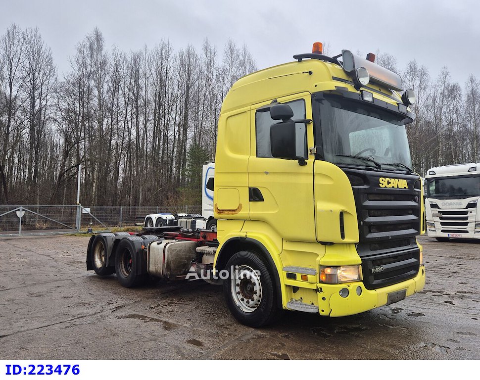 Scania R420 6x2 Manual 10 tires tegljač