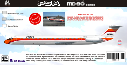 8aDecs 7909-540-144 MD-80 Series PSA