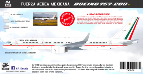 8aDecs 7909-58-200 Boeing 757-200 TP-01*