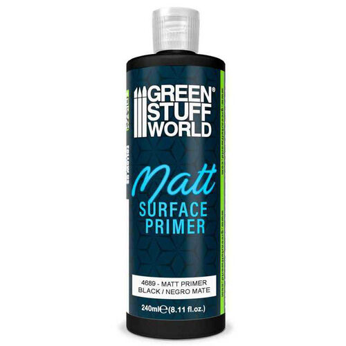Green Stuff World 4689 Surface Primer Black Matt