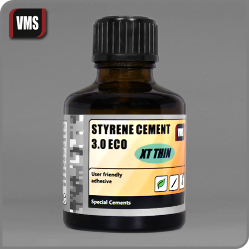 NEW! VMS CM02X Styrene Cement 3.0 Eco XT Thin