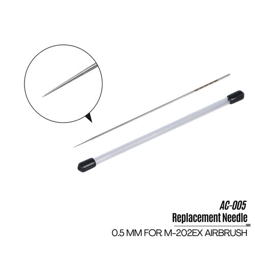 Madworks AC-005 Replacement Needle 0.5 mm for M-202EX Airbrush