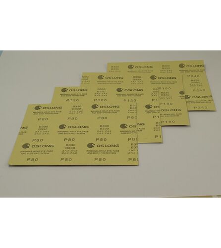 NEW! Artesania Latina 27635 Set of 4 Thick Sandpapers (80, 120, 180 and 240) / 230 x 280 mm