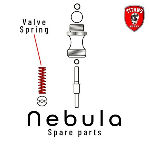 NEW! AMMO of Mig Jimenez TTH058-27 Valve Spring for NEBULA Airbrush (Part 27)