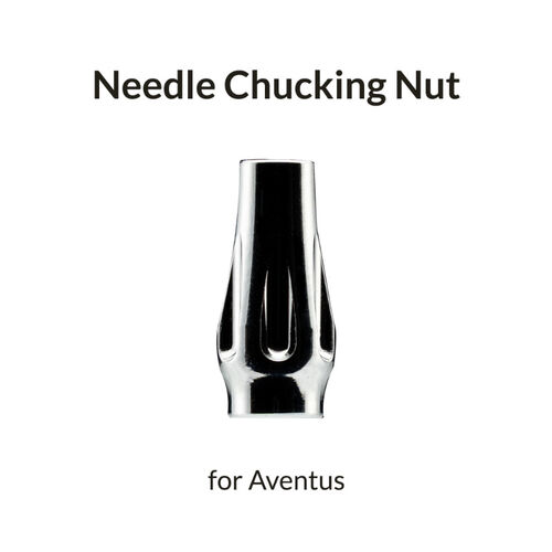 NEW! Gaahleri 47378 Aventus Silver Needle Chucking Nut