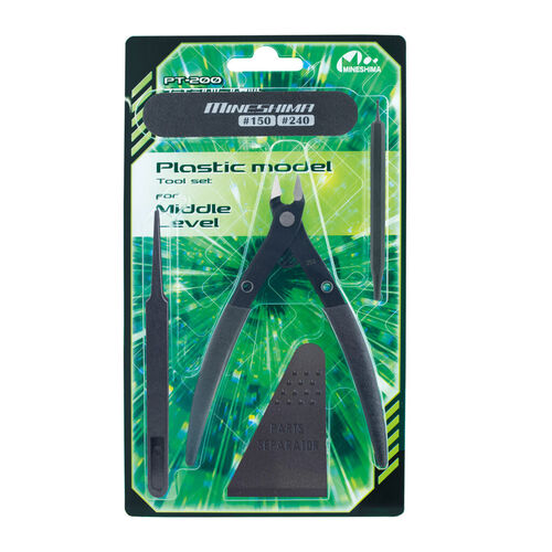 MINESHIMA PT200 Plastic Model Tool Set