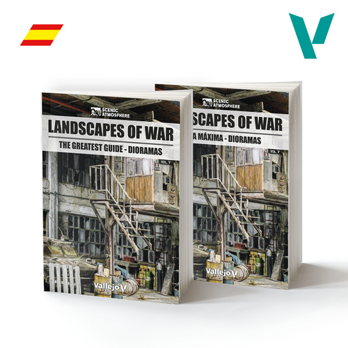 NEW! Vallejo 75072 Landscapes of War Volume 5 (Spanish Version)