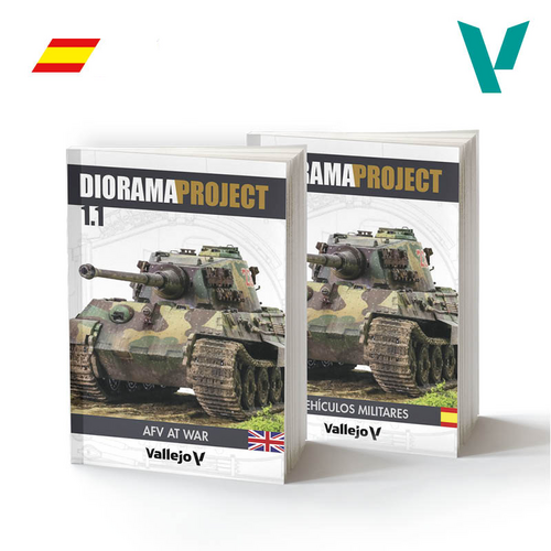 NEW! Vallejo 75029 Diorama Project 1.1 - AFV at War (Spanish Version)