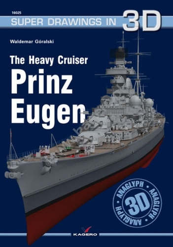 Kagero K3D-16025-EN 25 - The Heavy Cruiser Prinz Eugen