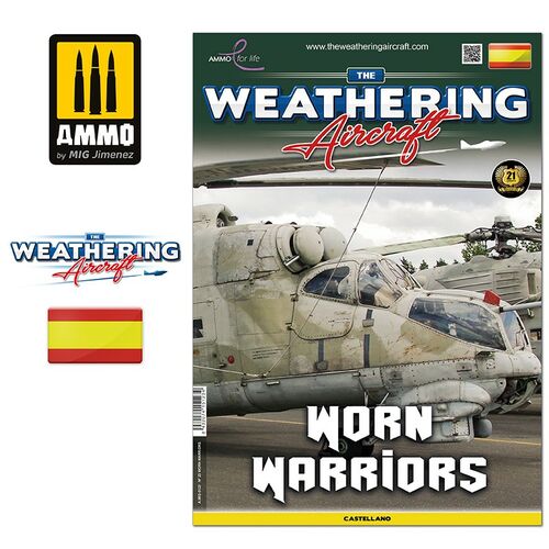 AMMO of Mig Jimenez 5123 The Weathering Aircraft 23. Worn Warriors (Castellano) (Spanish)