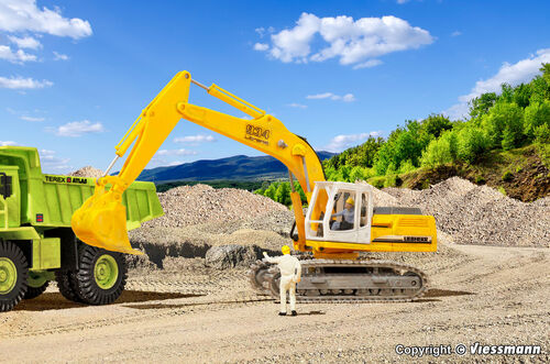NEW! Kibri 11285 Koparka Liebherr Litronic R934