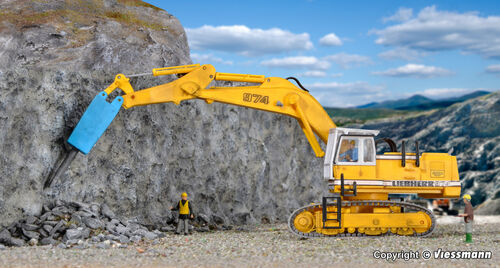 NEW! Kibri 11271 Koparka Liebherr 974 z młotem pneumatycznym