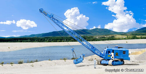NEW! Kibri 11283 Koparka linowa Menck M154 LC