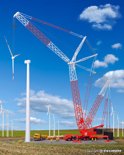 NEW! Kibri 13016 Dźwig Liebherr LG 1800 Spacelifter