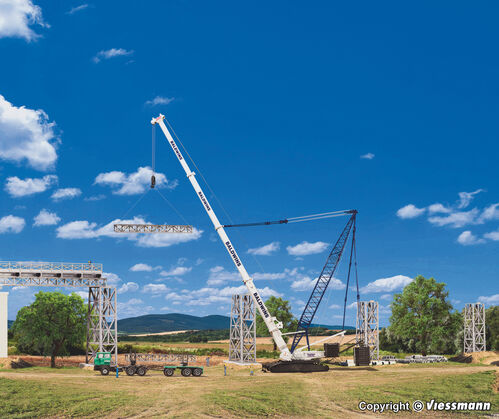 NEW! Kibri 13022 Dźwig Liebherr LTR 1800 Tele Derrick