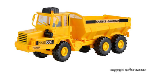 NEW! Kibri 14022 Wozidło budowlane Kaelble / Scania KK25