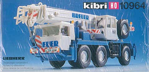 NEW! Kibri 10964 Liebherr LTM 10 3-axle Self-Propelled Hydraulic Crane