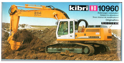 NEW! Kibri 10960 Liebherr 934 Litronic Crawler Excavator