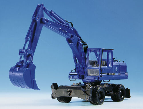NEW! Kibri 11018 Liebherr THW 2-axle Wheeled Excavator