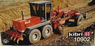 NEW! Kibri 10902 O&K F206A Road Grader