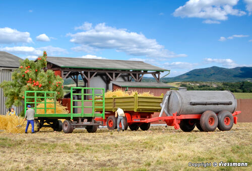 NEW! Kibri 10908 Trailer Set Agriculture (3 pcs)